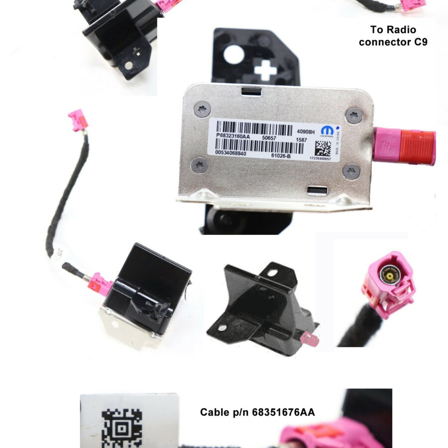 2018-2020 Jeep WK2 Grand Cherokee Factory Radio Specifications