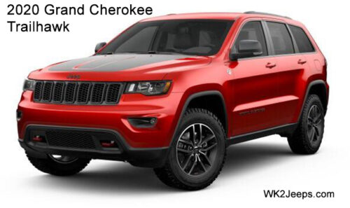 2020 Jeep WK2 Grand Cherokee Features, Options & Pricing