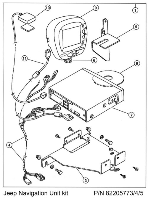 First-Generation Mopar NAV System Overview | JeepSpecs.com