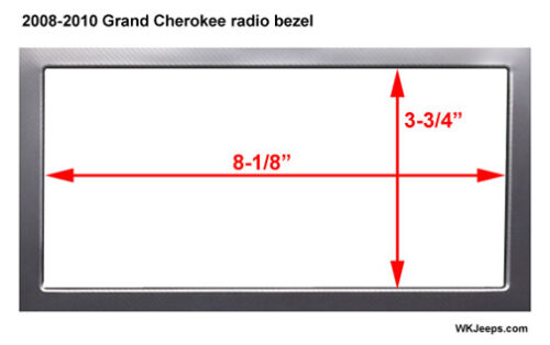 Jeep Grand Cherokee WK - MyGIG Multimedia Infotainment System radios