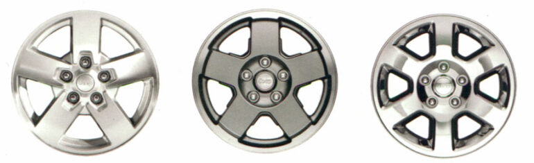 Jeep Commander Wheels & Tires | JeepSpecs.com