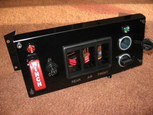 Dash Mounted 12V Switch Panel - Jeep Wrangler (TJ)