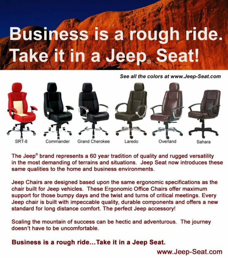 Jeep Seat Office Chair
