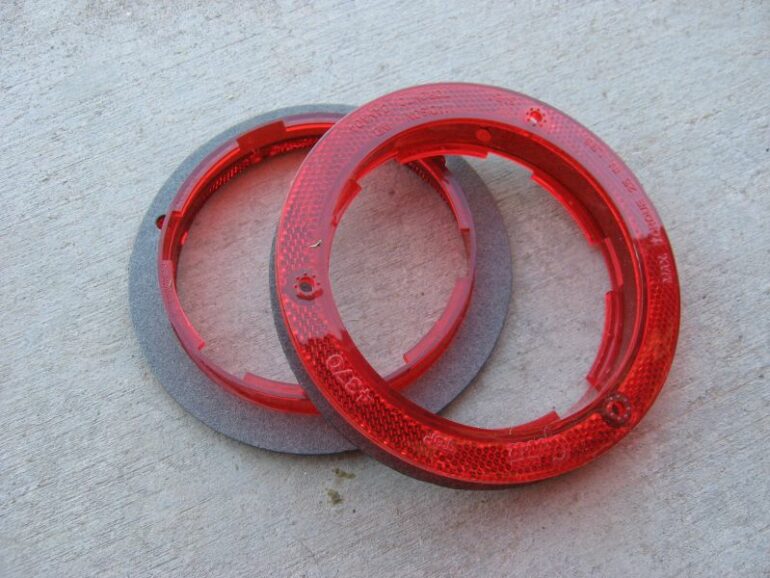 4" LED Reflective Mounting Flange - Jeep Wrangler (TJ)